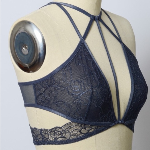 Intimates & Sleepwear | Caged Lace Bralette | Poshmark